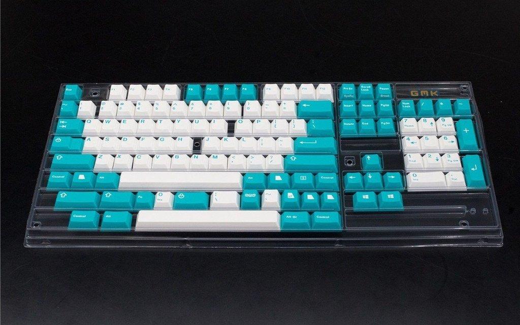 GMK Cyan Keycaps Set (LIMITED EDITION), Computers & Tech, Parts ...
