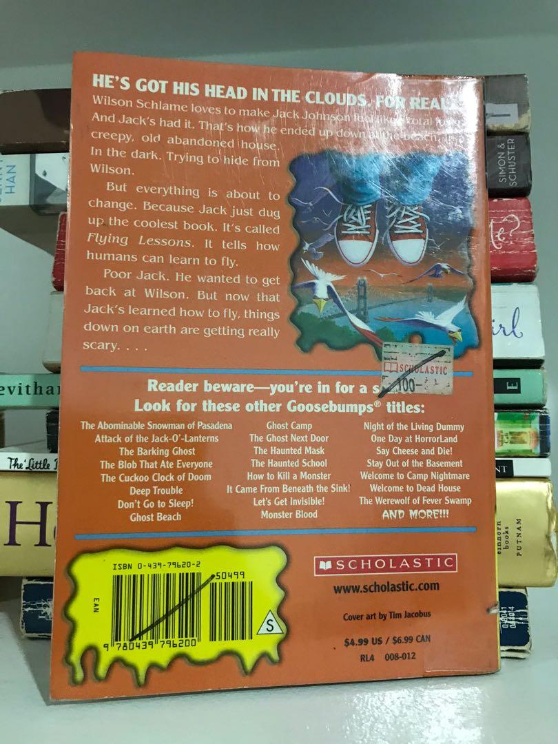 Goosebumps: How I Learned to Fly (R.L. Stine), Hobbies & Toys, Books ...