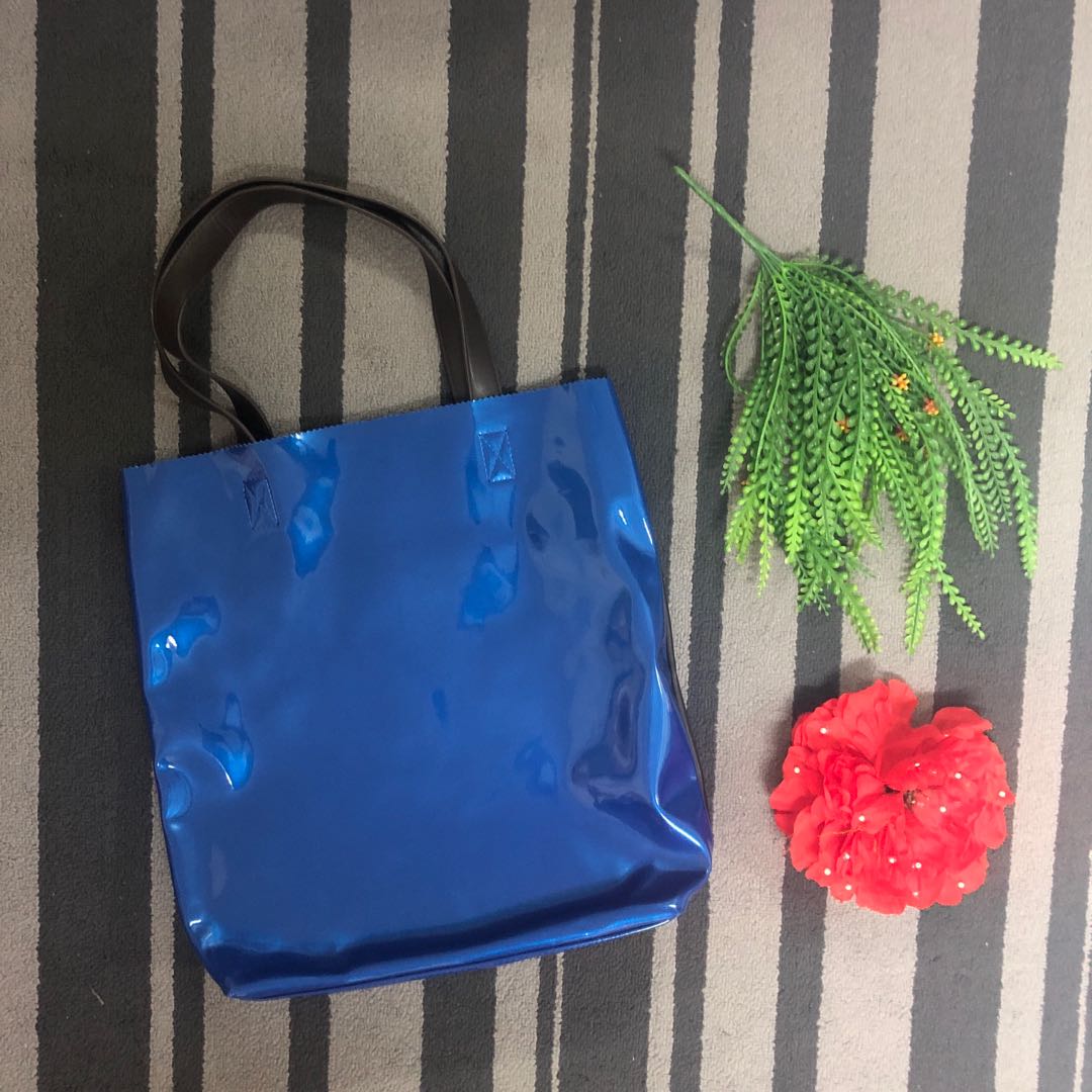 HSBC X Midvalley shining blue tote bag _laptop bag _ shoulder bag ...