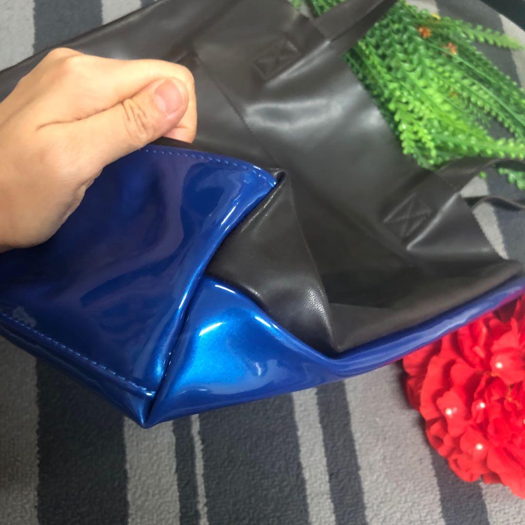 HSBC X Midvalley shining blue tote bag _laptop bag _ shoulder bag ...