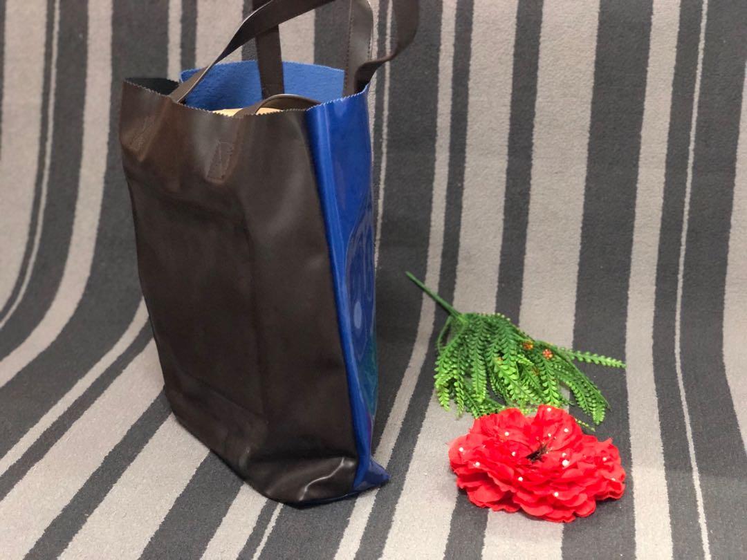 HSBC X Midvalley shining blue tote bag _laptop bag _ shoulder bag ...