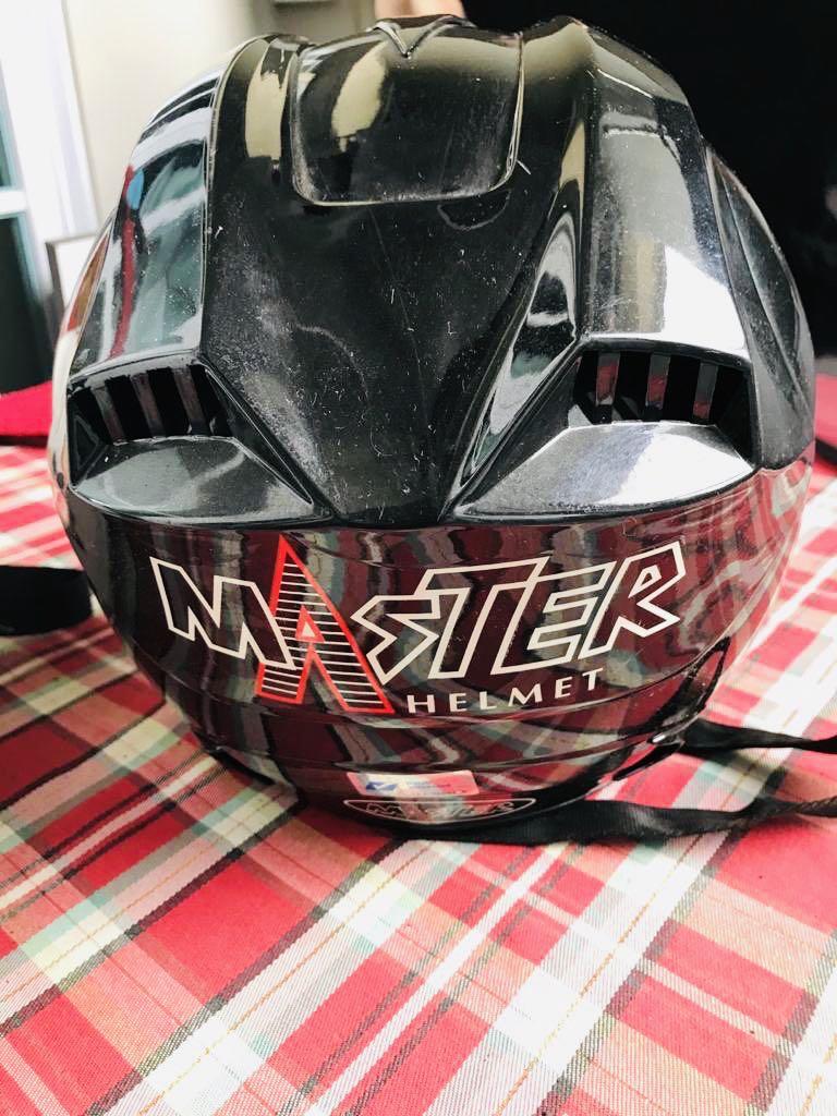 Helmet - Master, Motorcycles, Motorcycle Accessories on Carousell