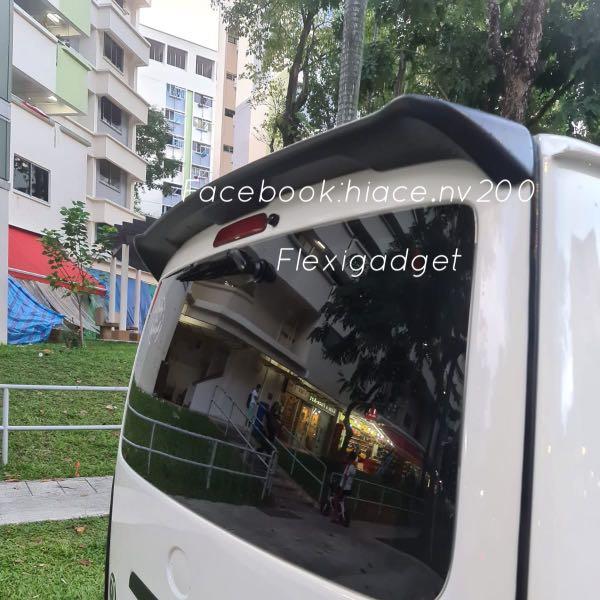 Hiace Rear Roof Spoiler / Hiace Accessories / Hiace Spoiler / Hiace ...