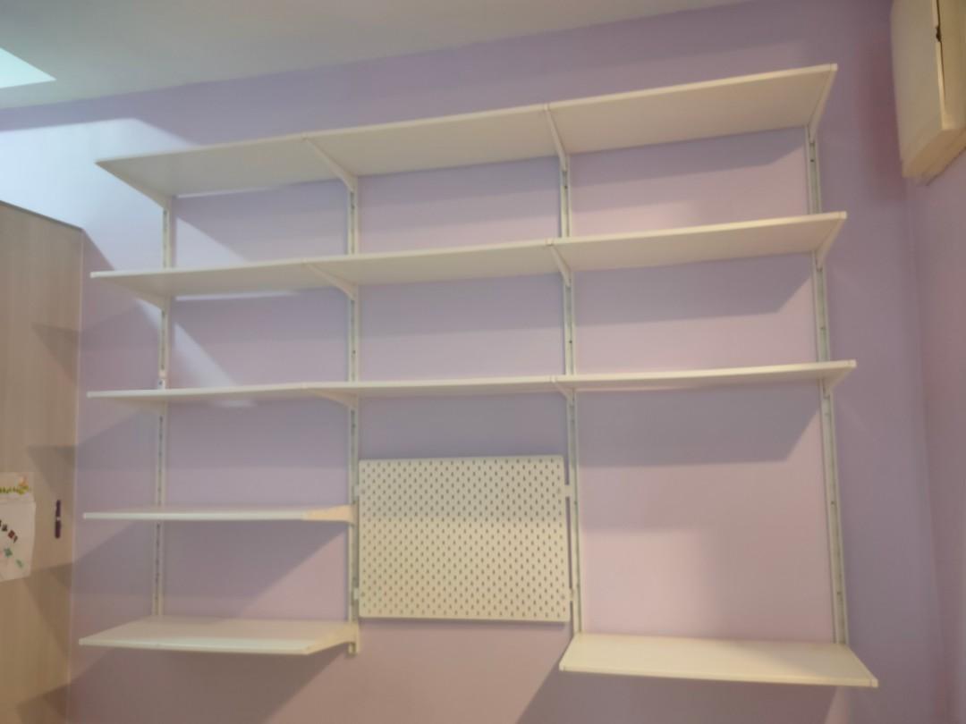Ikea Algot Shelf / Bookshelves, Furniture & Home Living, Furniture ...