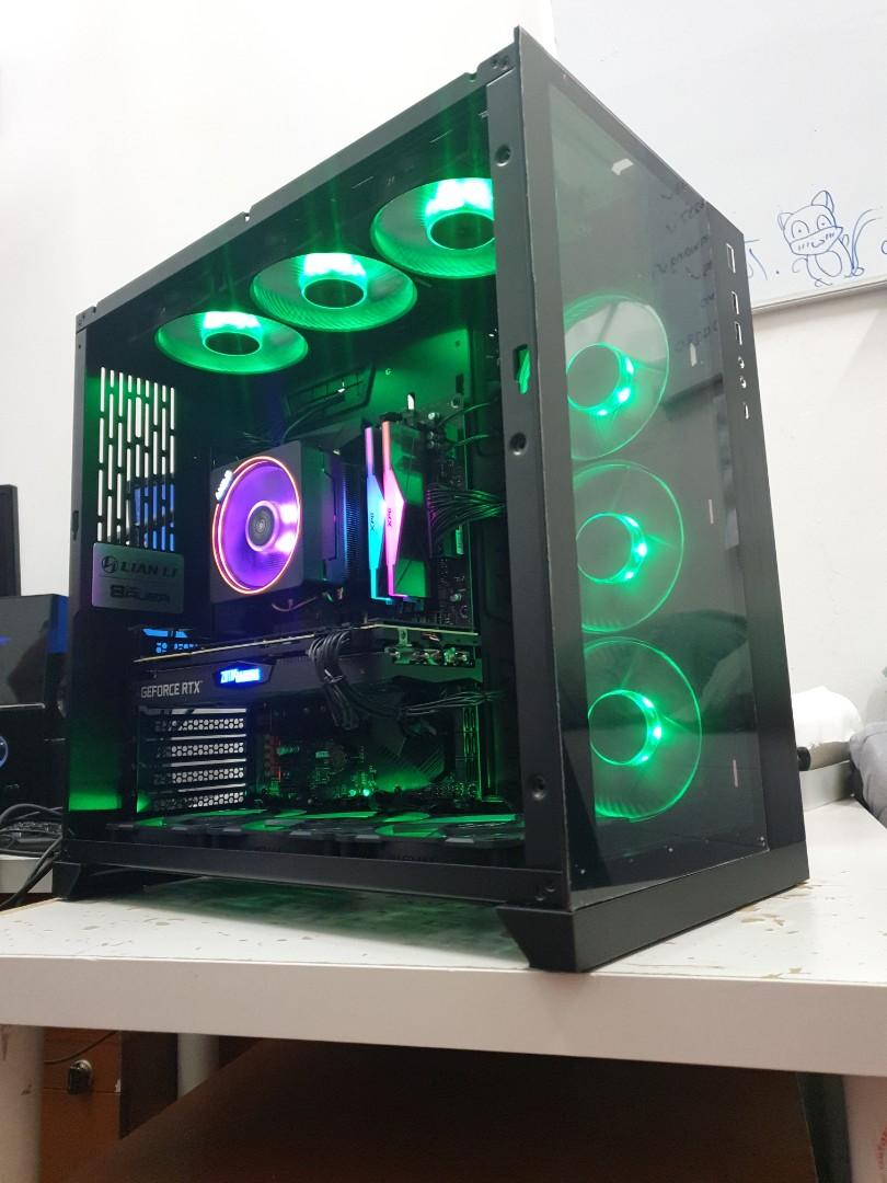 ***LIAN LI DYNAMIC 011 BLACK CASING** ***RYZEN 5 5600 + 16GB RGB RAM ...