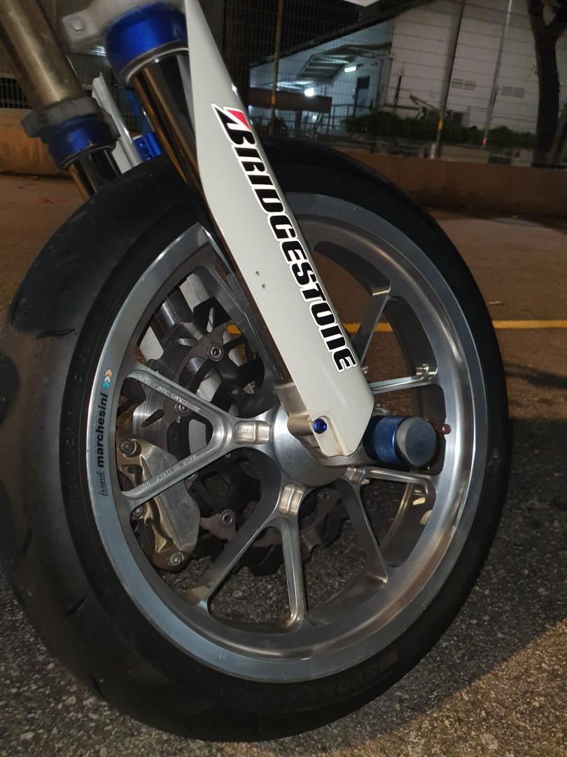 Marchesini wheels for DRZ 400sm, Motorcycles, Motorcycle Accessories on ...