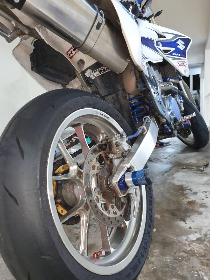 Marchesini wheels for DRZ 400sm, Motorcycles, Motorcycle Accessories on ...