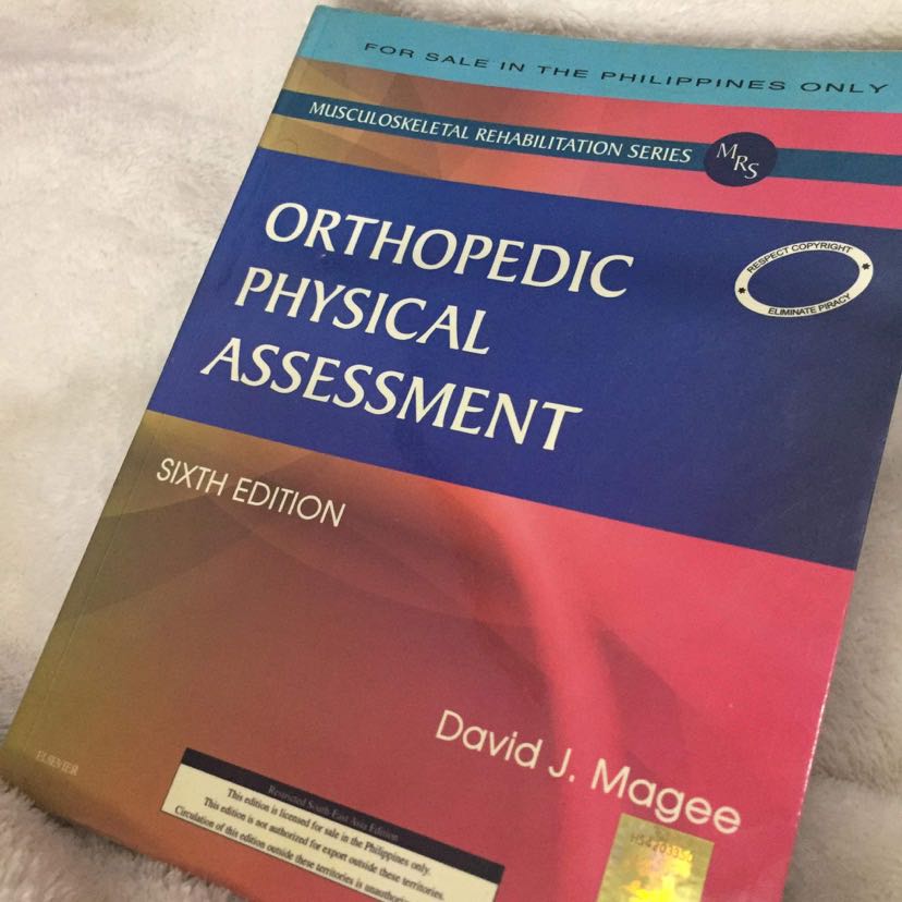 Medical & physical therapy book: orthopedic physical assessment by ...