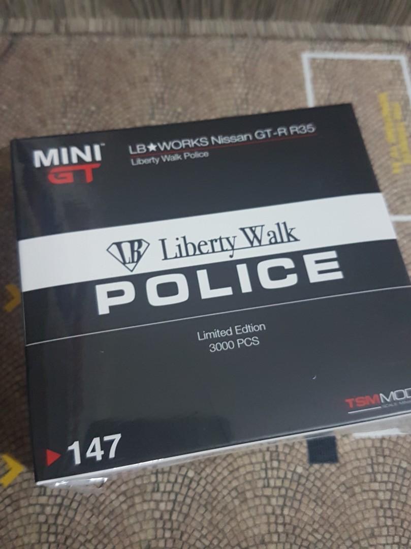 Mini GT Liberty Walk Nissan GT-R R35 Police, Hobbies & Toys, Toys ...