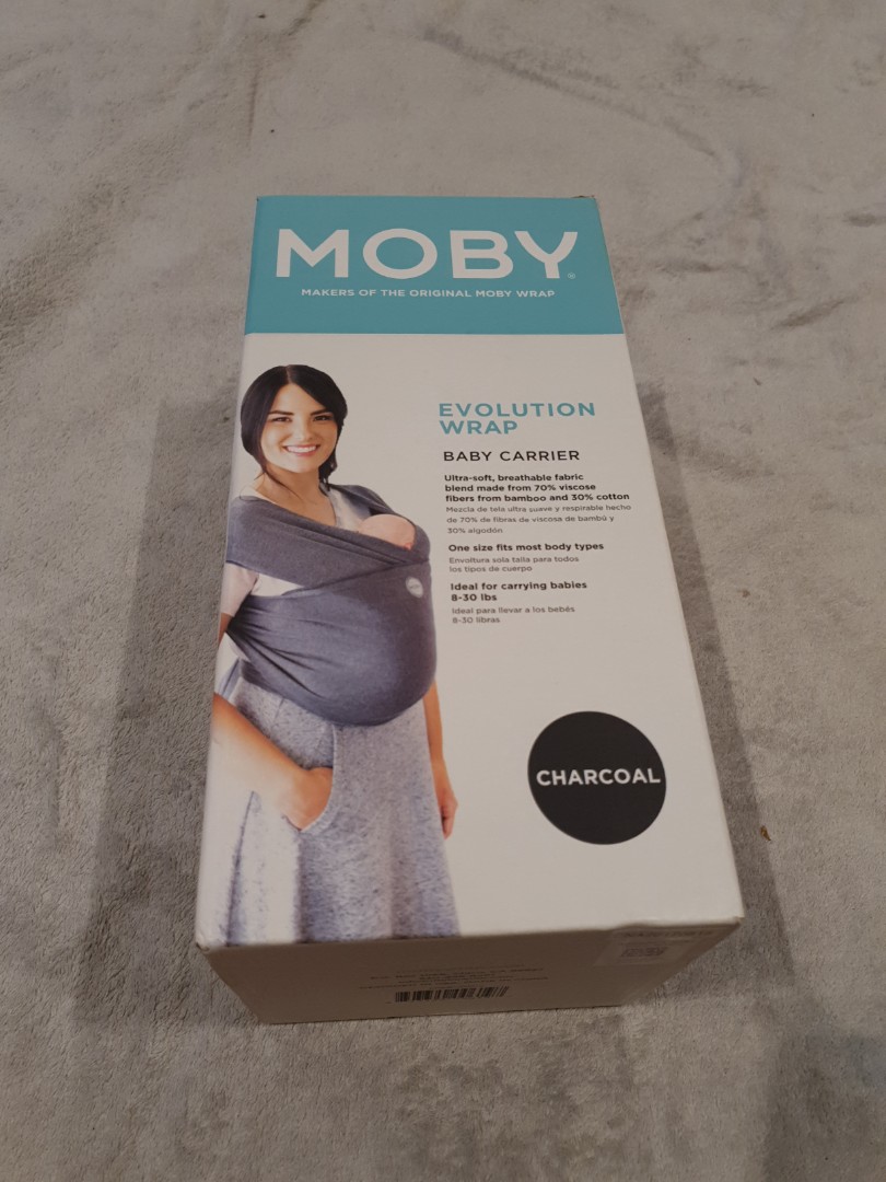 Moby evolution wrap, Babies & Kids, Going Out, Carriers & Slings on Carousell