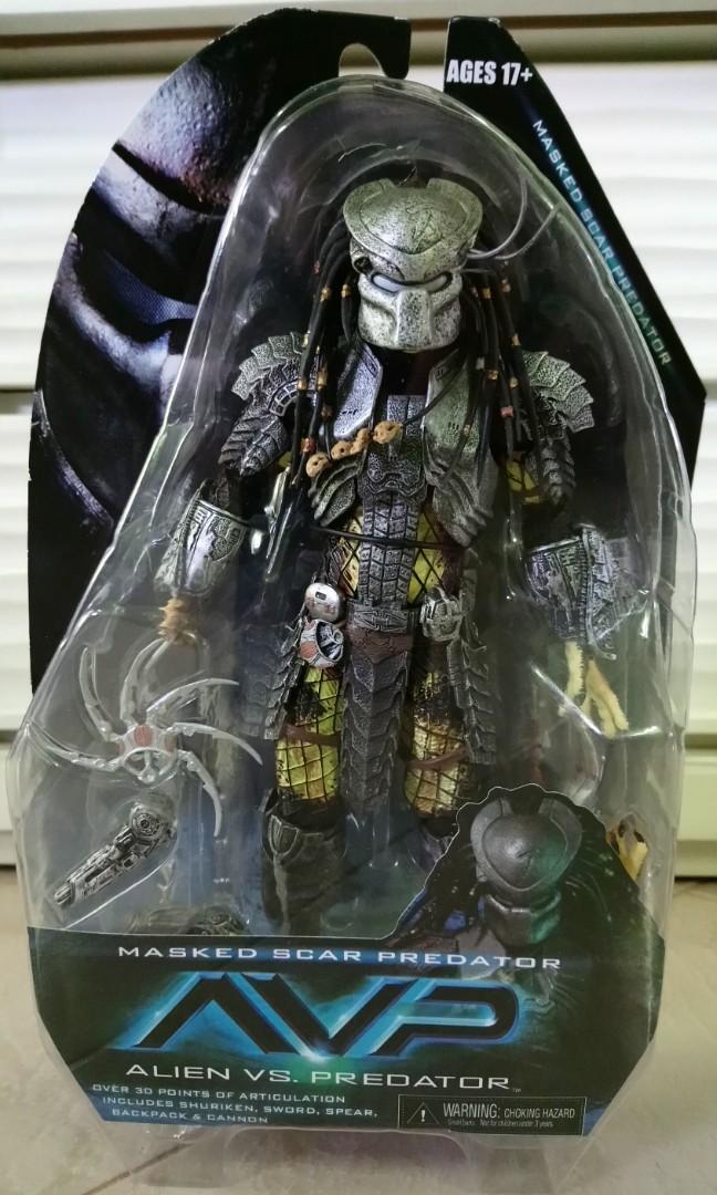 NECA Scar Predator AVP Alien vs Predator, Hobbies & Toys, Toys & Games ...