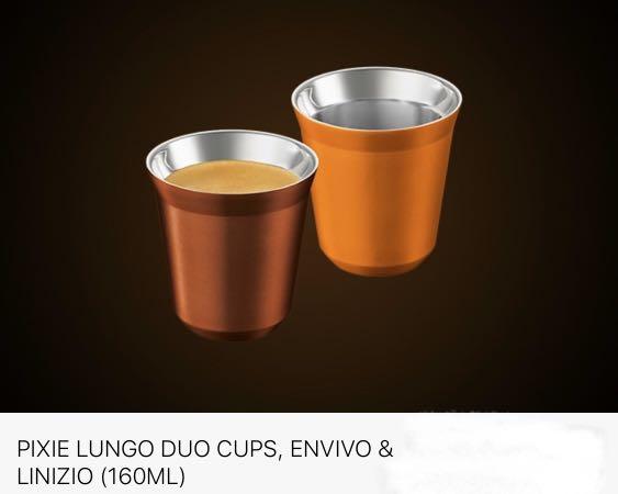 Nespresso PIXIE LUNGO DUO Cups, TV & Home Appliances, Kitchen ...