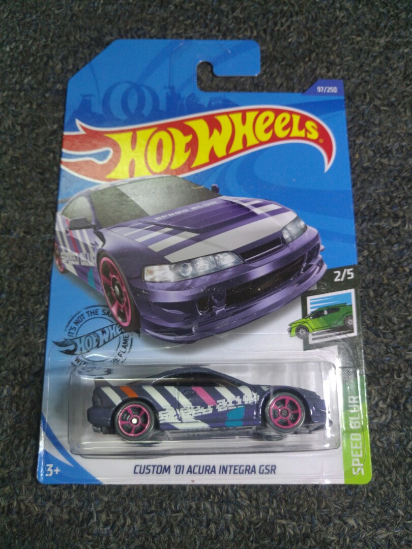 New Custom '01 Acura Integra Gsr Hot Wheels Hotwheels car, Hobbies ...