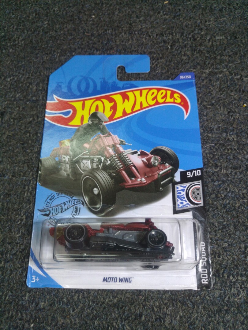 New Moto Wing Rod Squad Hot Wheels Hotwheels car, Hobbies & Toys, Toys ...