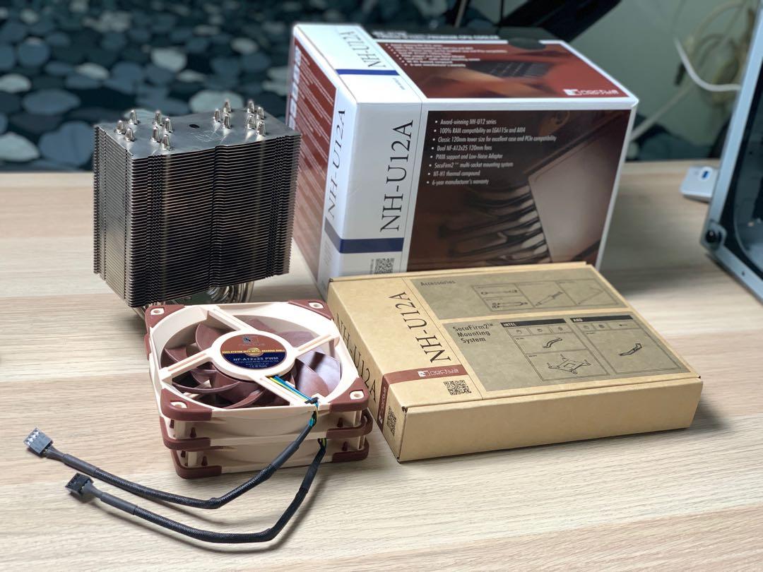 Noctua NH-U12A Premium CPU Air Cooler, Computers & Tech, Parts ...