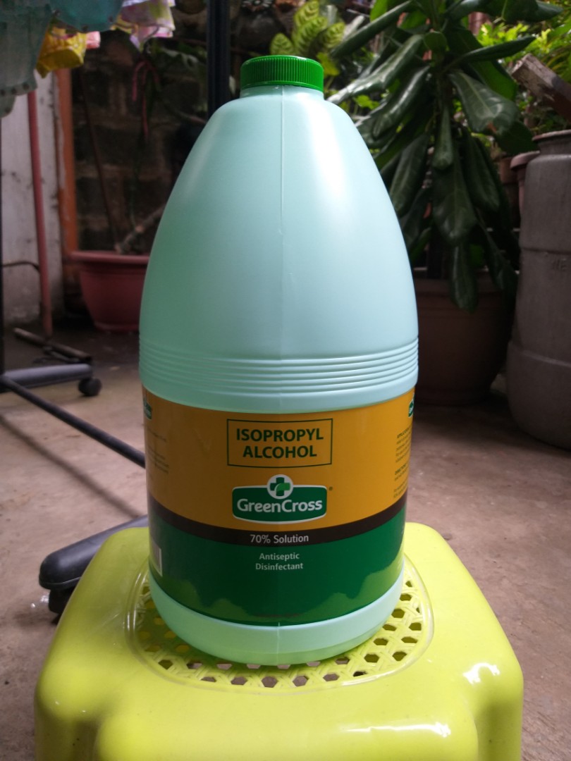 SALE! Green Cross Isopropyl Alcohol 70% Solution 1 Gallon, Beauty ...