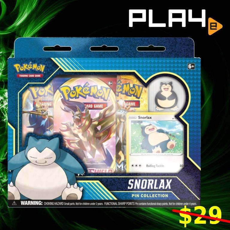 Pokemon Snorlax & Morpeko Pin Collection - Snorlax BN, Hobbies & Toys ...