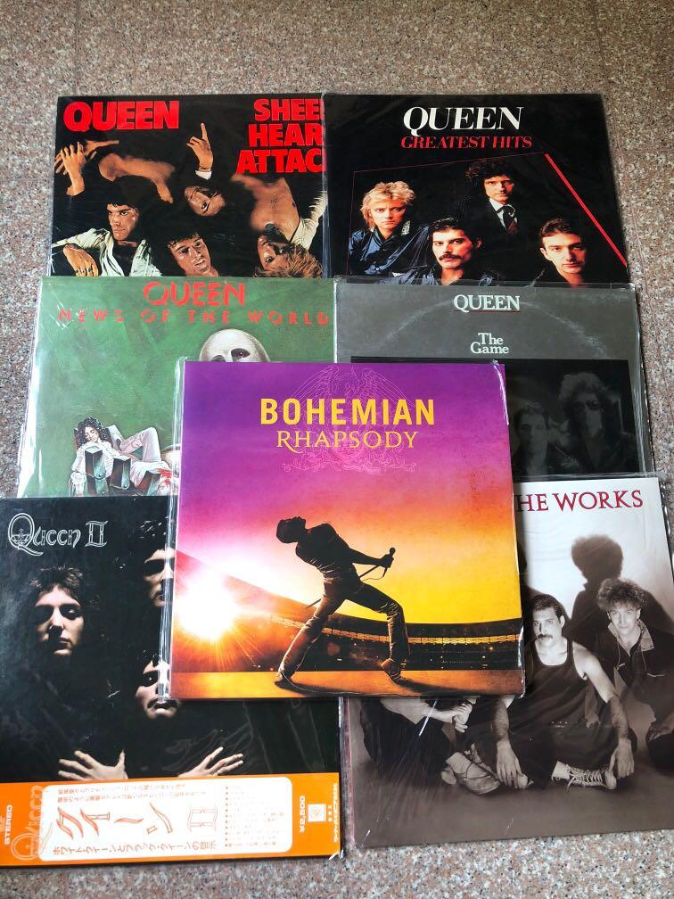 Queen collection Lp, Hobbies & Toys, Music & Media, Vinyls on Carousell