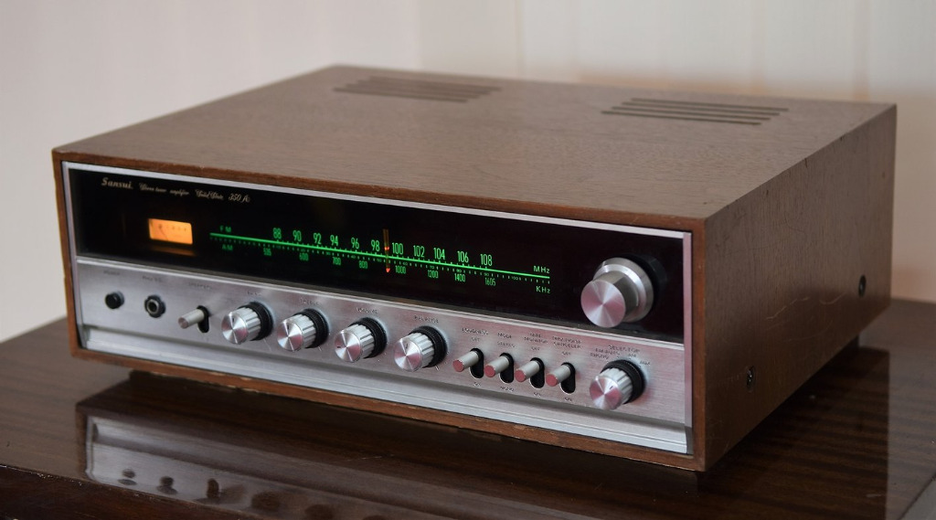Sansui 350A Solid State AM/FM Stereo Receiver (1970-74), Electronics ...