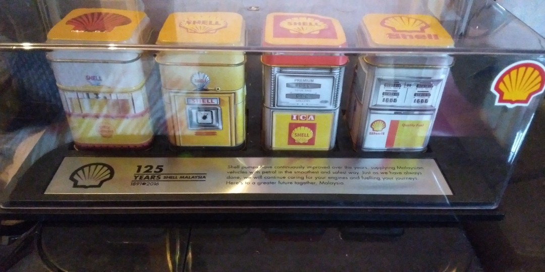 Shell pump 125 years collection, Hobbies & Toys, Collectibles ...