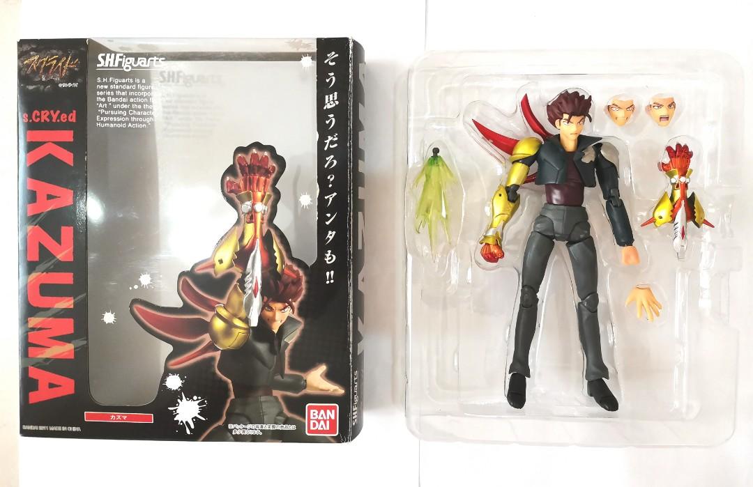 s.h.figuarts s.cry.ed Kazuma Action Figure Bandai Tamashii Nations ...
