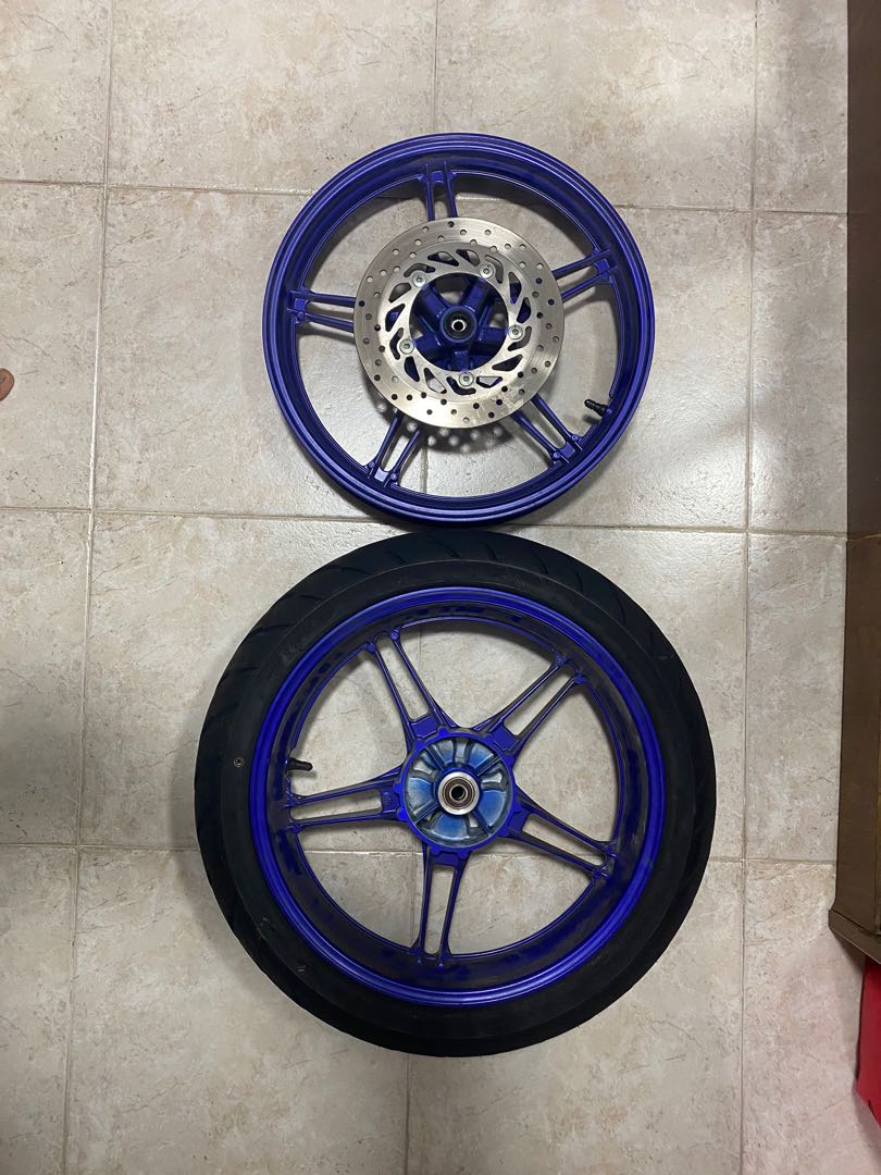 sniper stock rim, Motorcycles, Motorcycle Accessories on Carousell