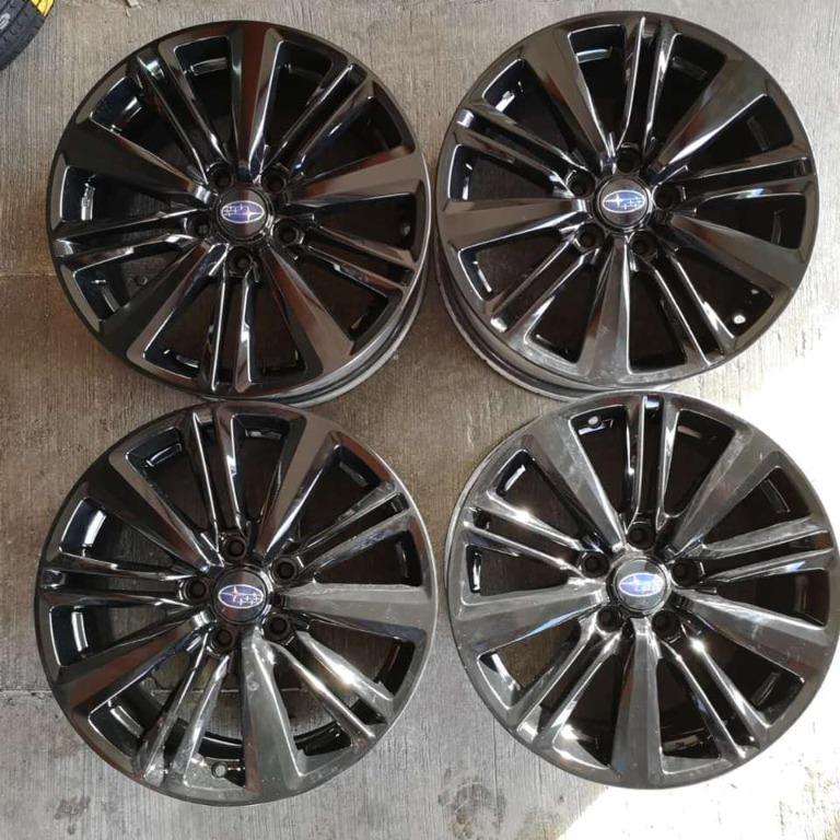 SPORT RIM SUBARU ORI JAPAN 17" IMPREZA RENAULT EXORA INSPIRA, Auto ...