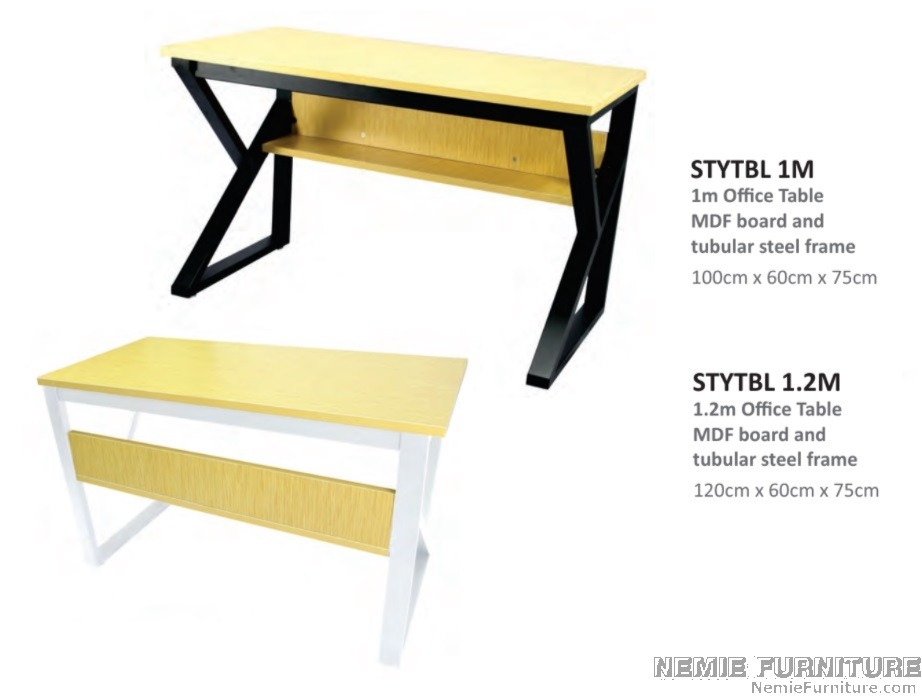 STYTBL 1M study table, Furniture & Home Living, Furniture, Tables ...