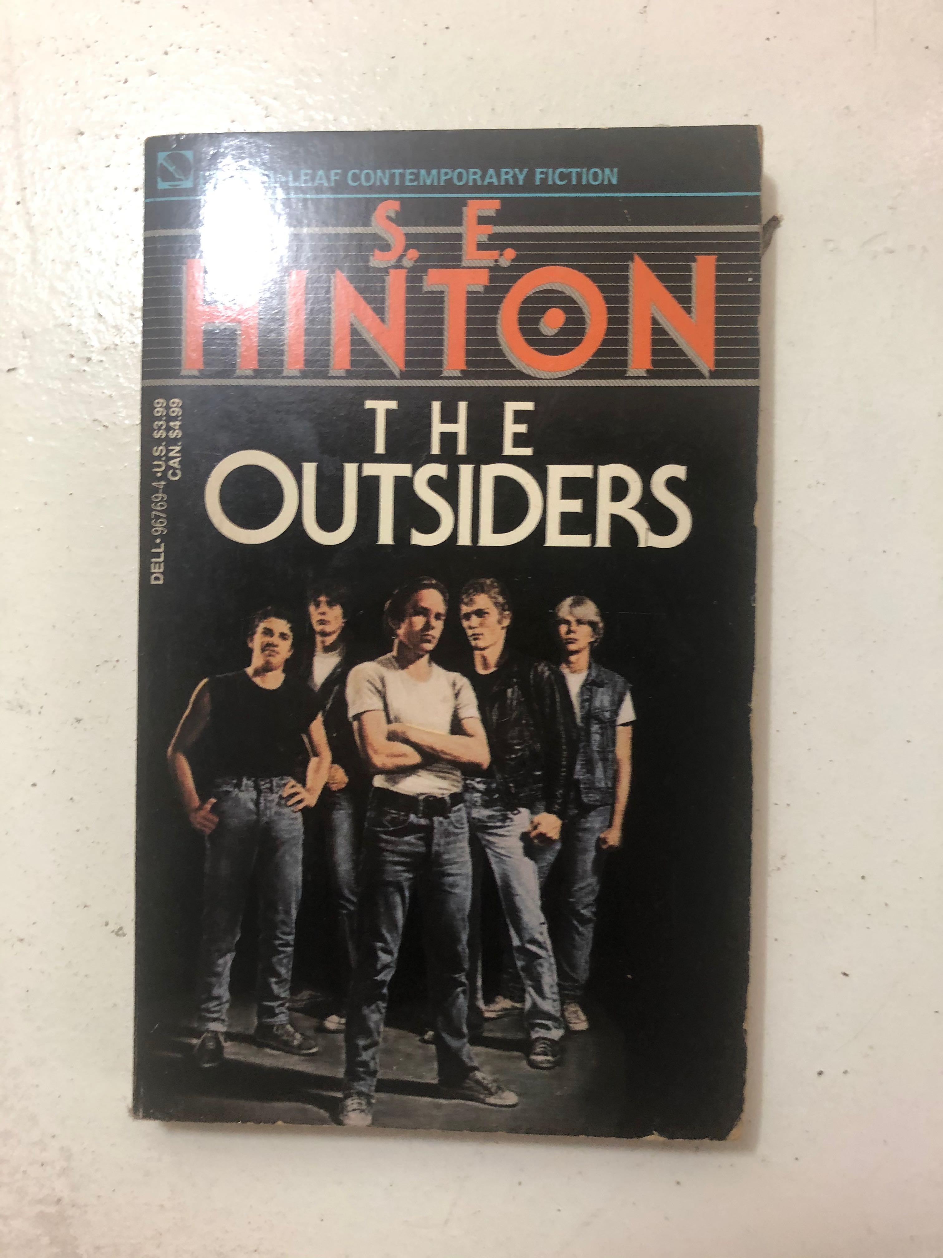 The Outsiders by SE hinton, Hobbies & Toys, Books & Magazines, Fiction ...