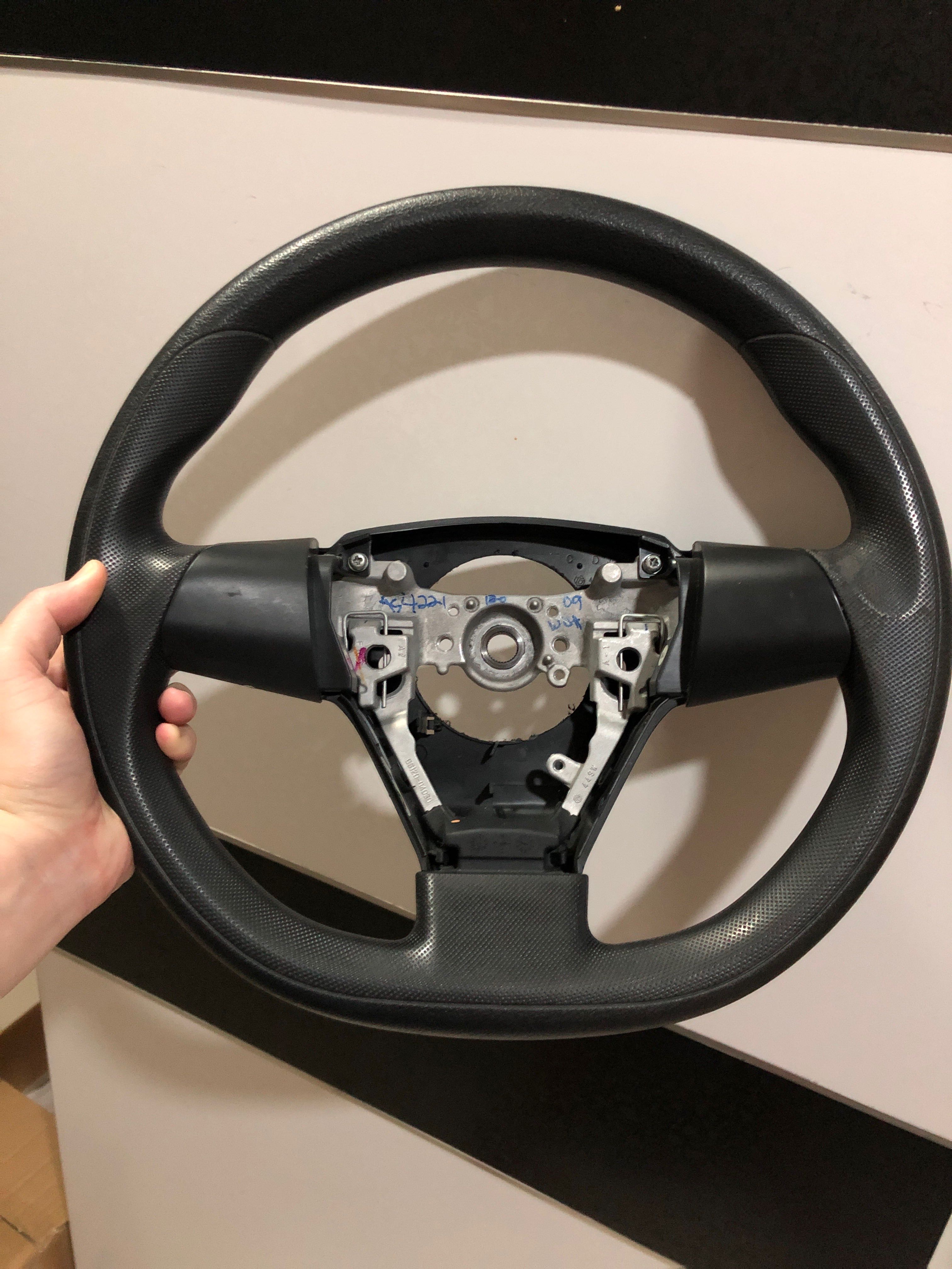 Toyota wish newer model steering wheel, Car Accessories, Accessories on ...