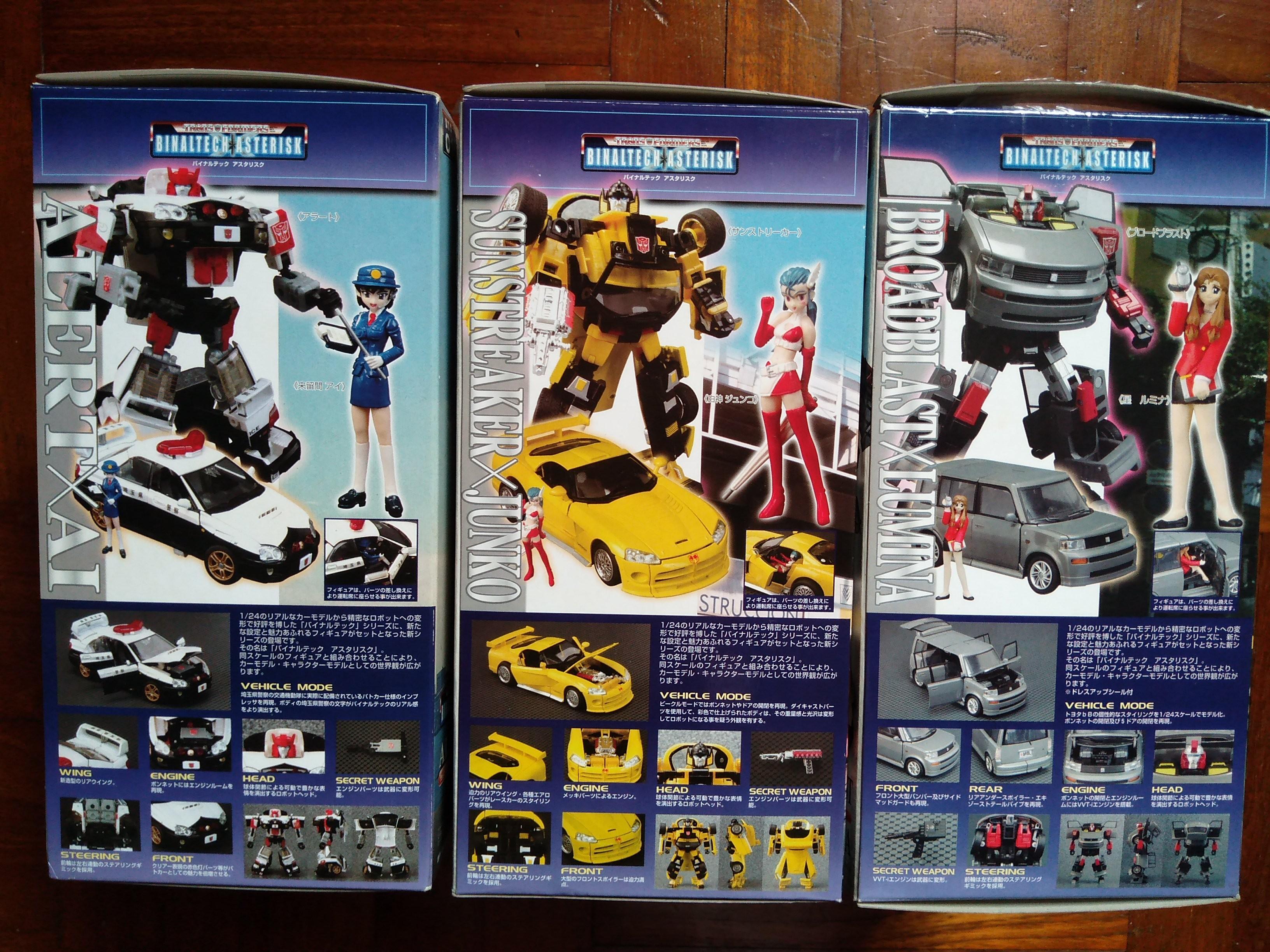 Transformers Binaltech Asterisk 1:24 Scale Diecast - BTA-01 Red Alert x ...