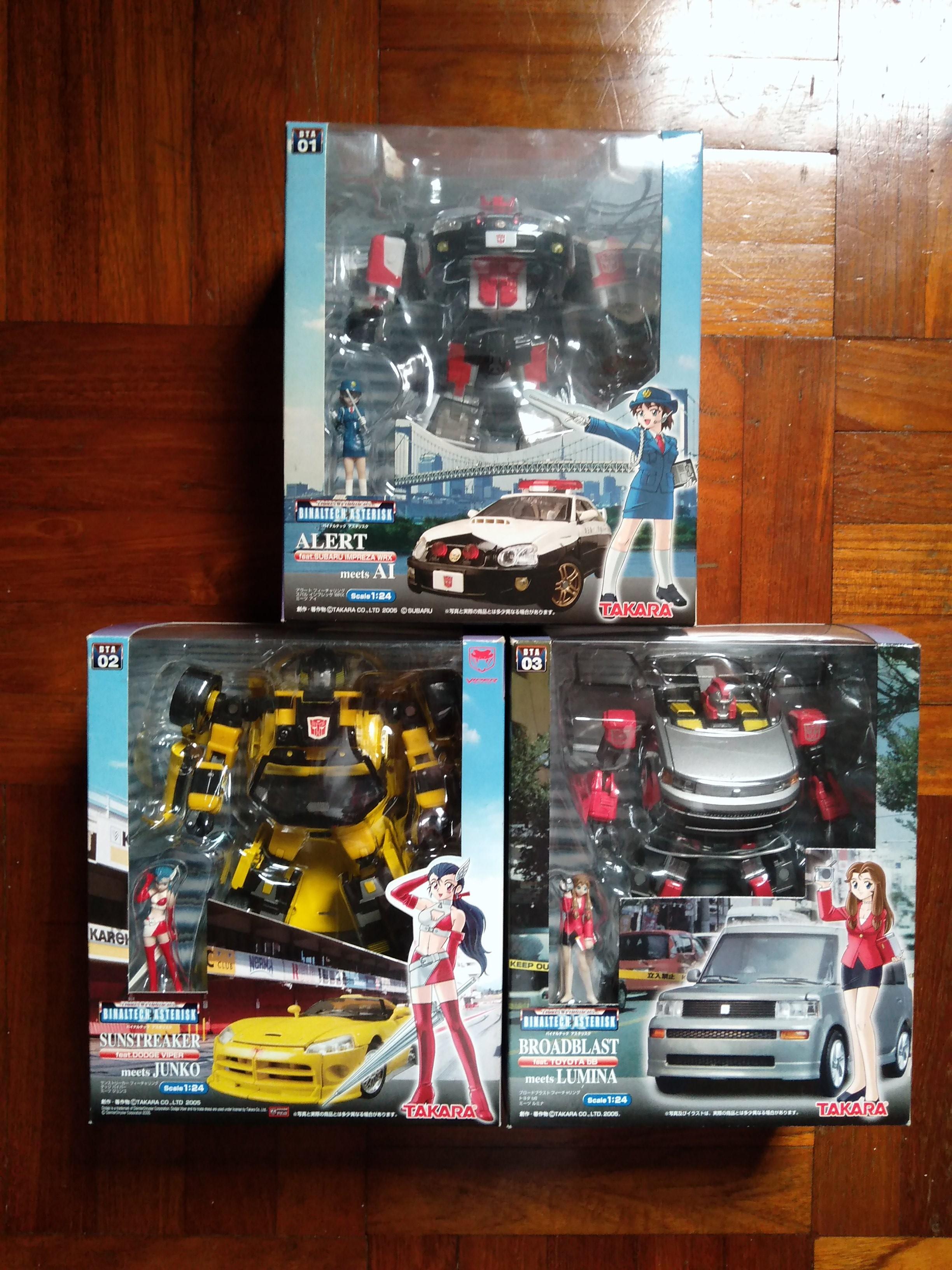 Transformers Binaltech Asterisk 1:24 Scale Diecast - BTA-01 Red Alert x ...