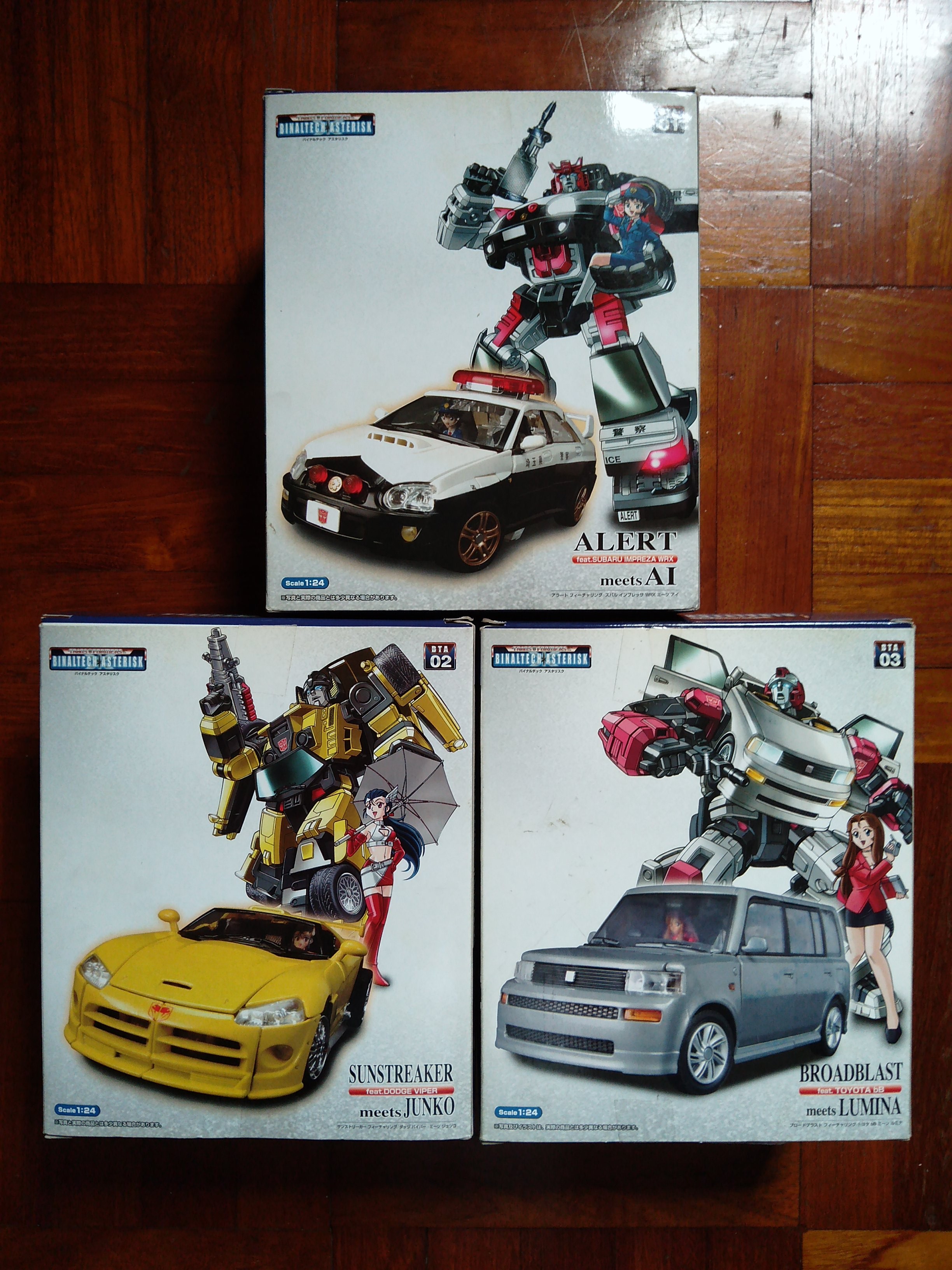 Transformers Binaltech Asterisk 1:24 Scale Diecast - BTA-01 Red Alert x ...