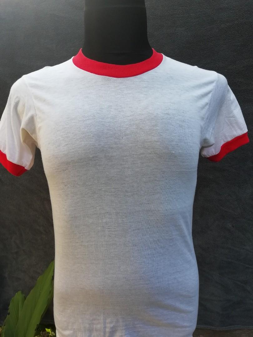 Vintage Ringer, Men's Fashion, Tops & Sets, Tshirts & Polo Shirts on ...