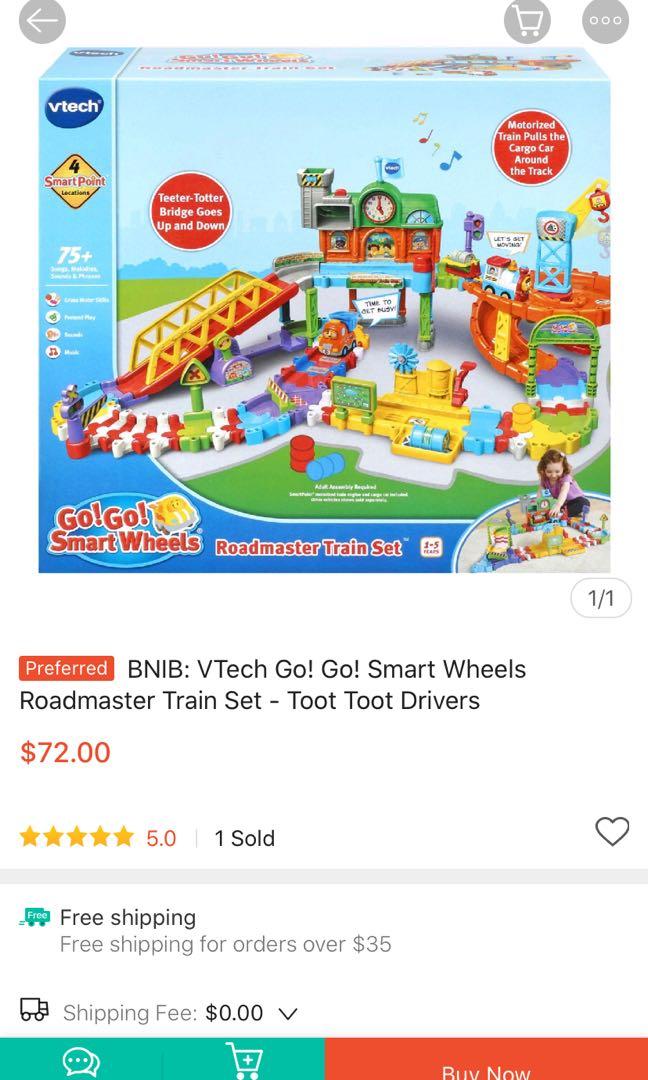 Vtech Train Set, Hobbies & Toys, Toys & Games on Carousell