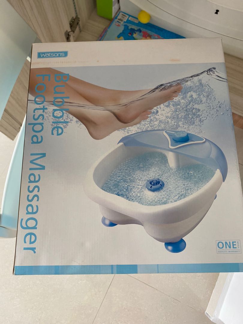 Watson foot bubble massager, Beauty & Personal Care, Foot Care on Carousell