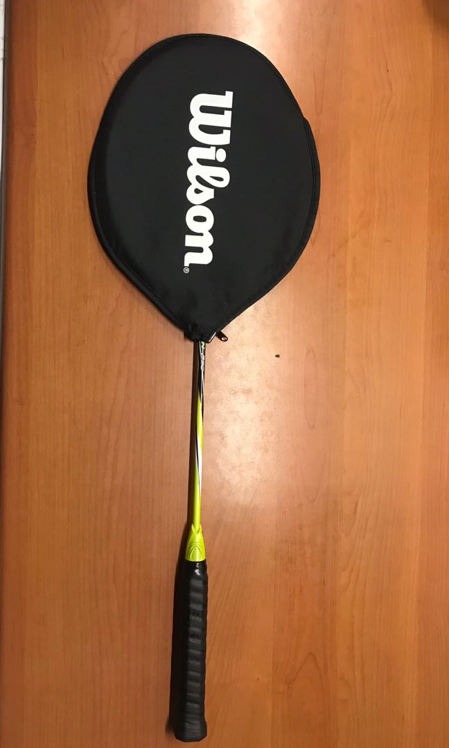 Wilson Badminton Racket, Sports Equipment, Sports & Games, Racket ...