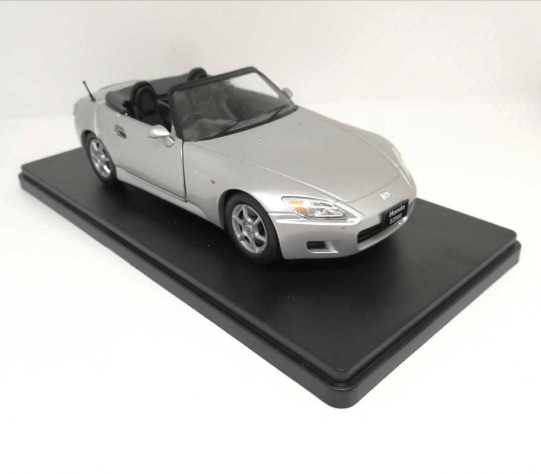 1/24 Honda S2000 Diecast Scale Model Toy Car Color Silver, Hobbies ...