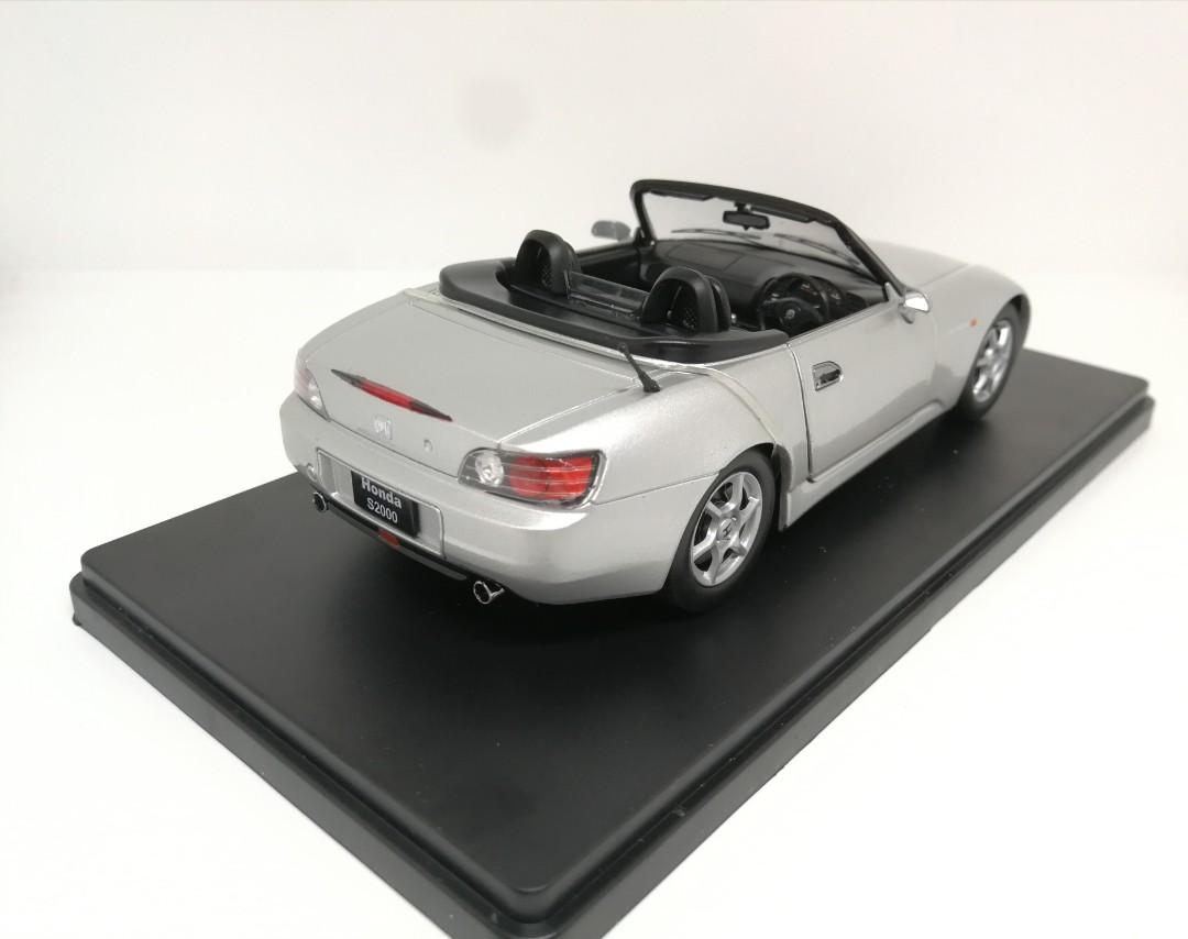 1/24 Honda S2000 Diecast Scale Model Toy Car Color Silver, Hobbies ...
