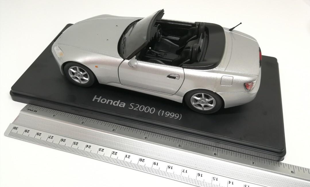 1/24 Honda S2000 Diecast Scale Model Toy Car Color Silver, Hobbies ...