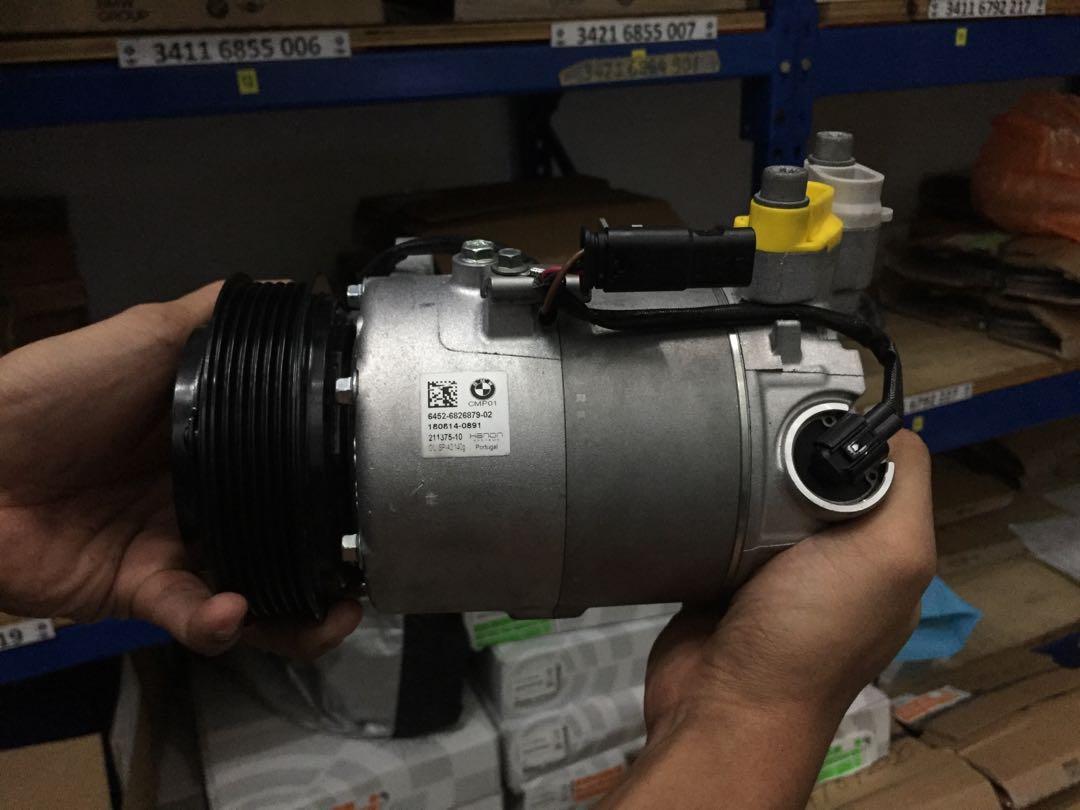 AC Compressor with Magnetic Clutch, Auto Accessories on Carousell