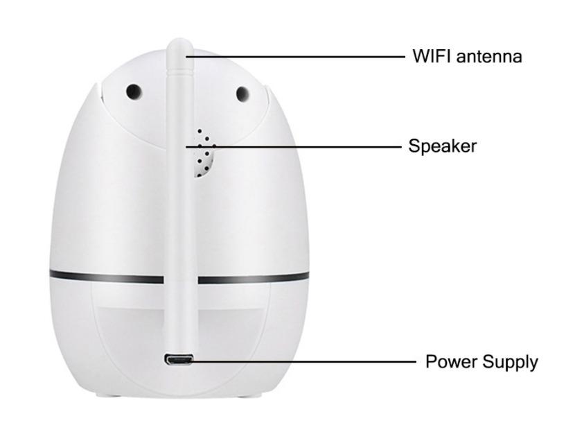 AI Human Tracking Pantilt Camera 1080P wireless PTZ WIFI home security ...