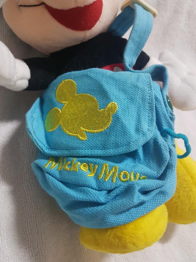 Authentic Disney Mickey Mouse the Messenger Plush Soft Toy, Hobbies ...