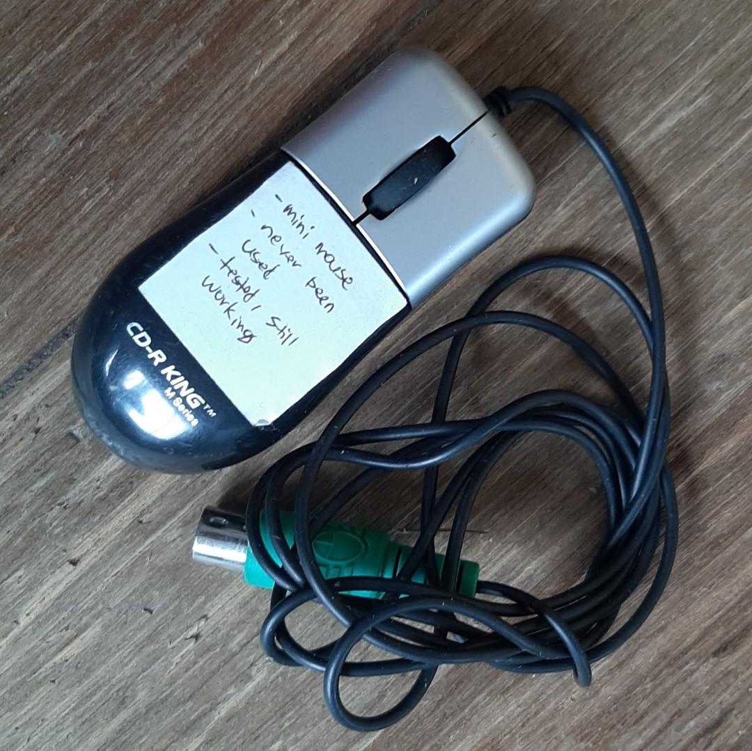CD-R King Mini Mouse for PS/2 port, Computers & Tech, Parts ...