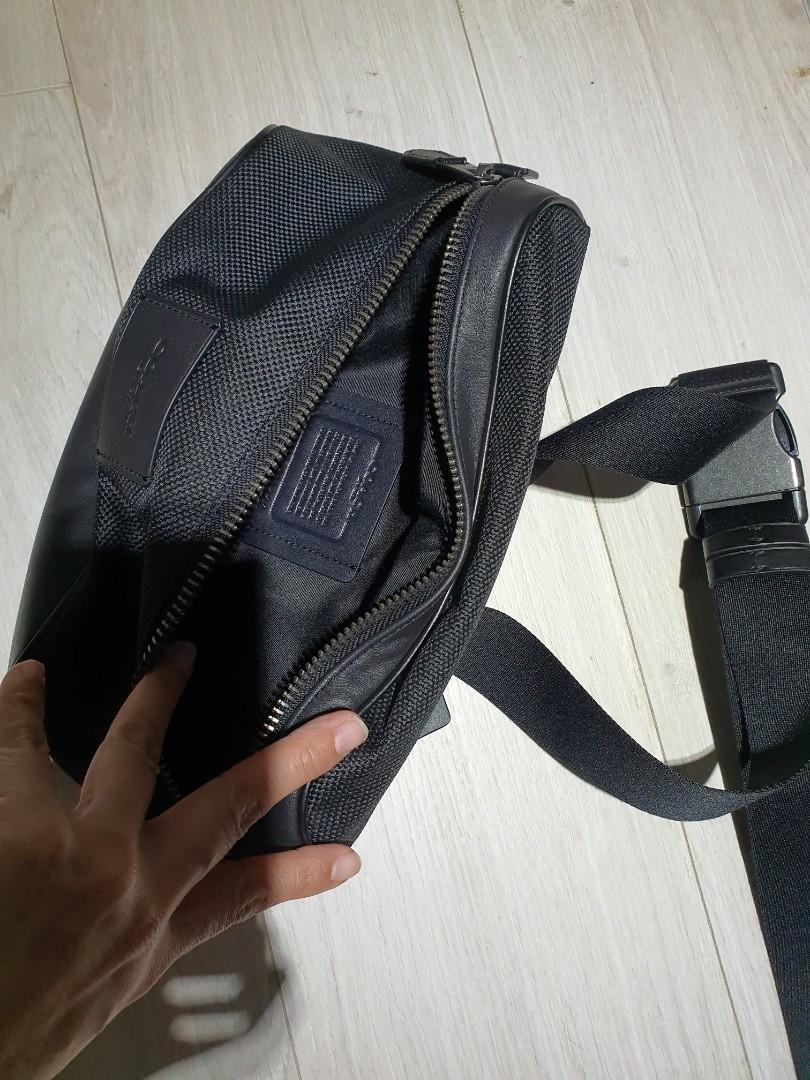 Coach waist bag, Men's Fashion, Bags, Belt bags, Clutches and Pouches ...