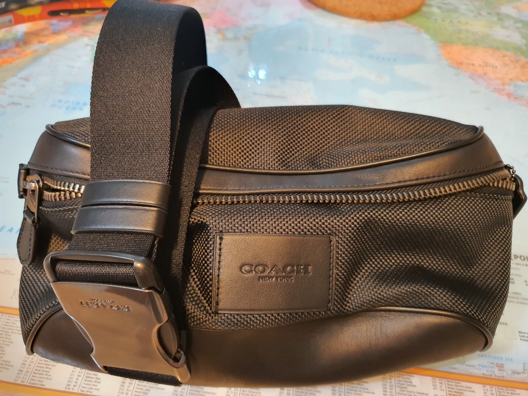 Coach waist bag, Men's Fashion, Bags, Belt bags, Clutches and Pouches ...