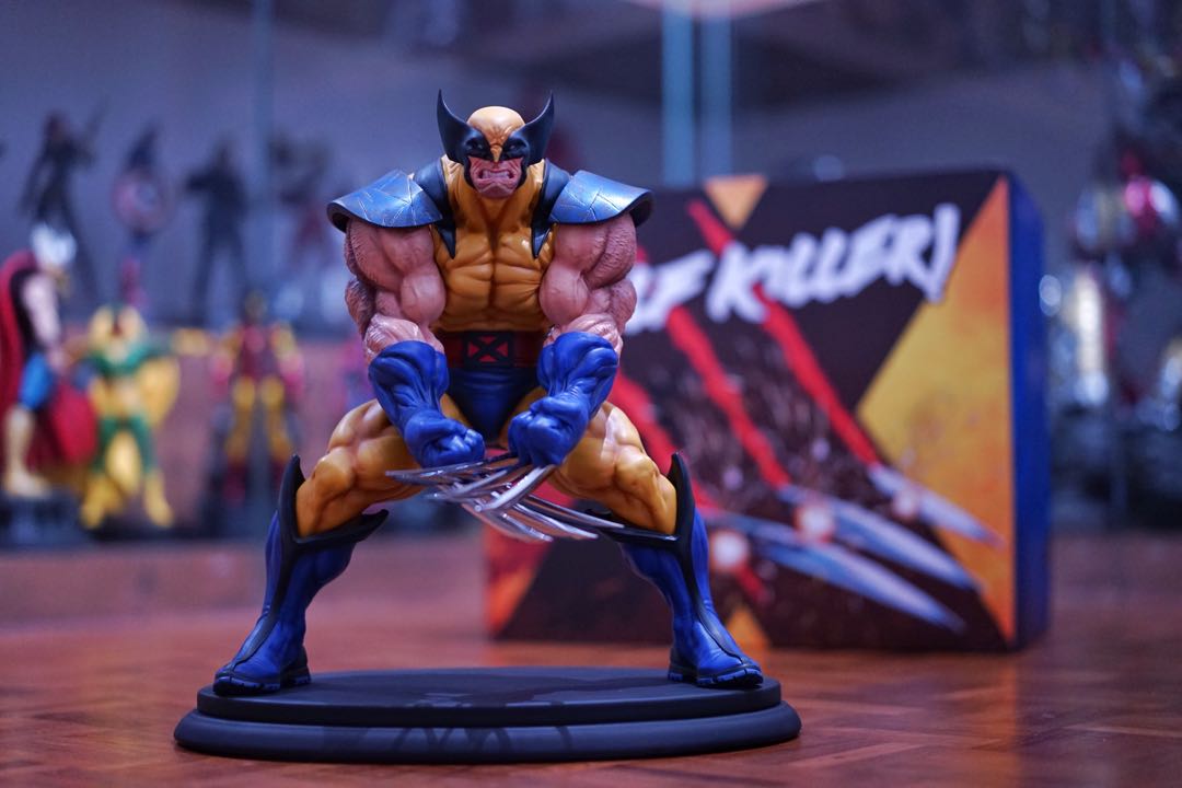 Custom Wolfkiller Statue (Tags Sideshow XM Prime1 Bowen Wolverine ...