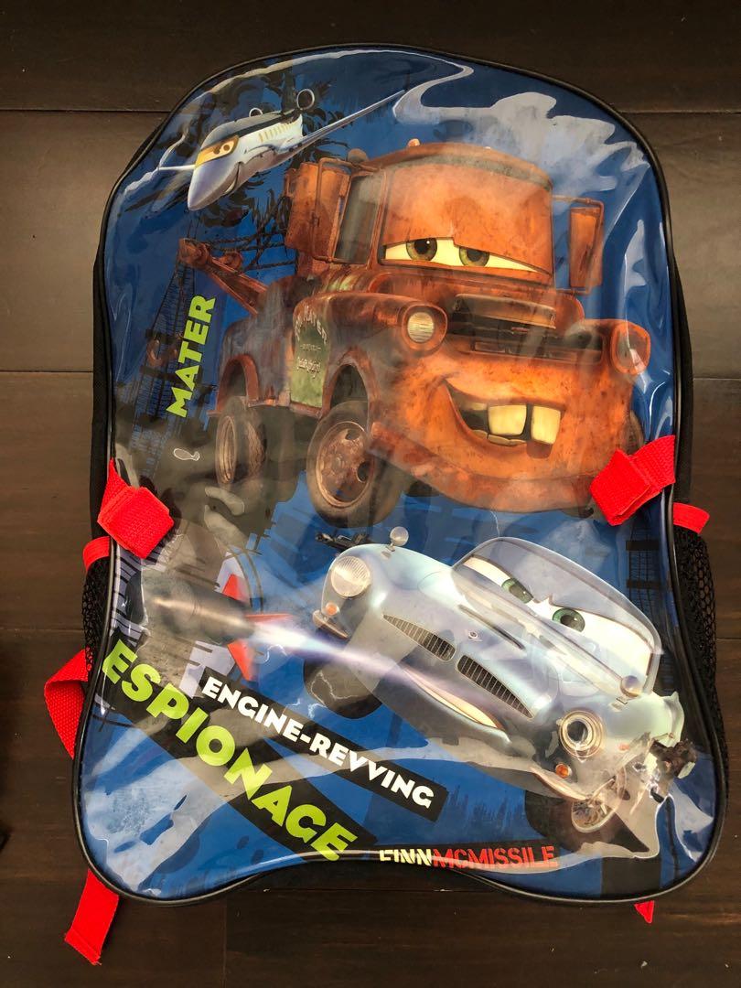 Disney Cars 2 Backpack & Lunchbox Set, Babies & Kids, Going Out, Diaper ...