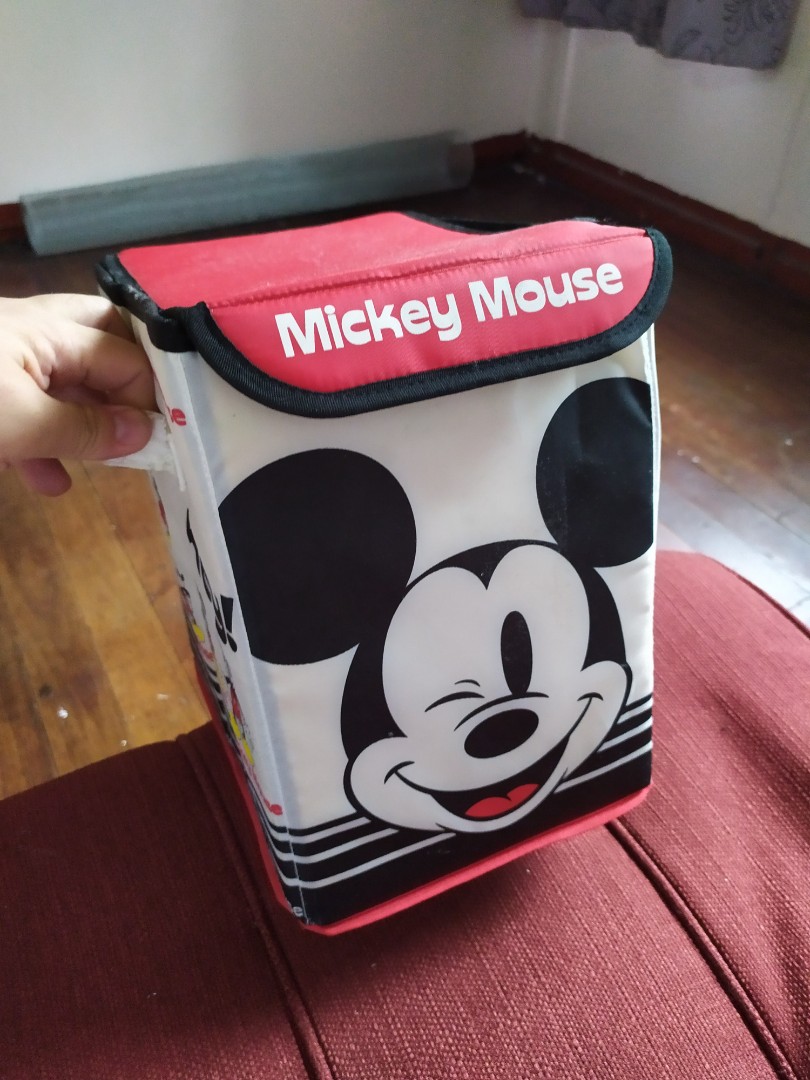 Disney Mickey mouse box container foldable, Furniture & Home Living ...