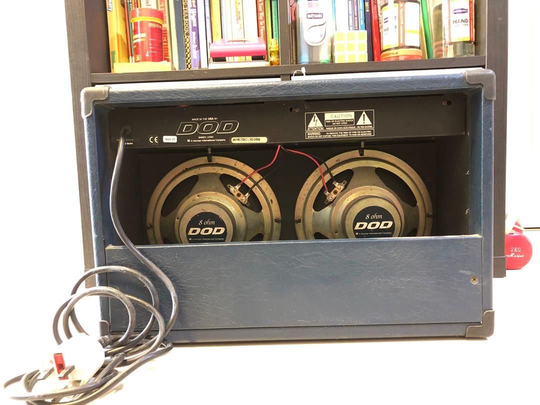 DOD twin Ice It guitar amp(Made in USA), Hobbies & Toys, Music & Media ...